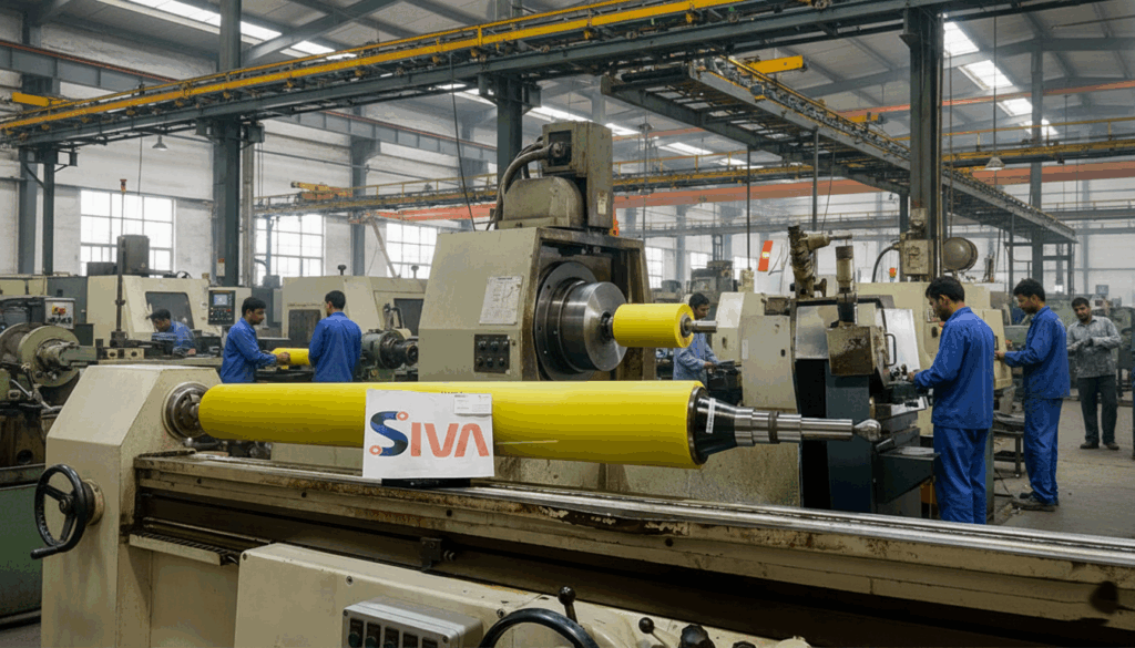 PU Roller for CNC Machines & Conveyors