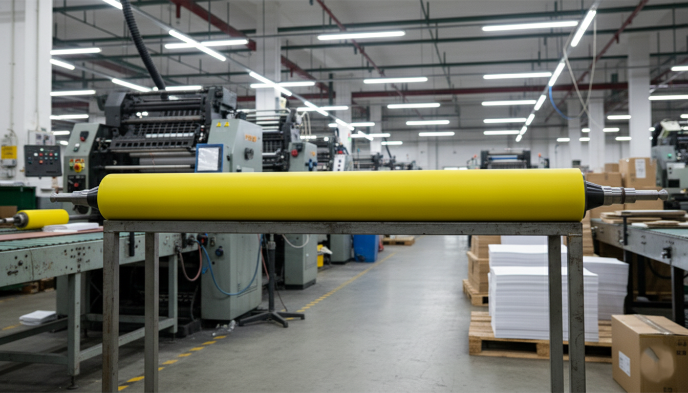 Custom PU Rollers for Printing | Siva Rollers India