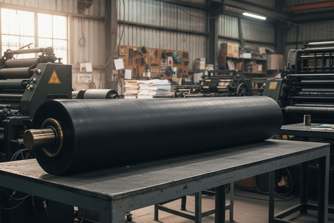 Gujarat’s Most Trusted Rubber Roller Manufacturer for Printing