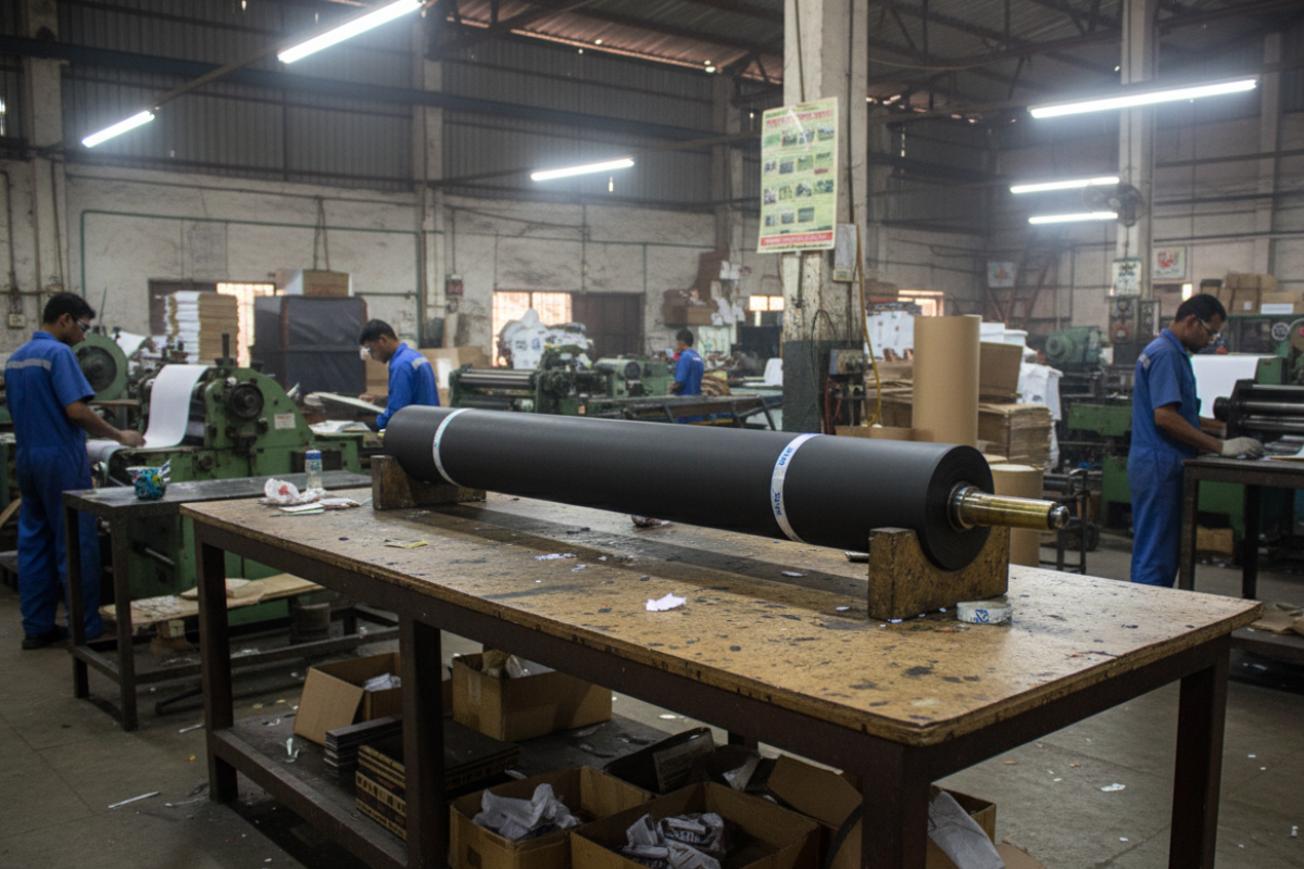 Rubber Roller Manufacturer in Kolkata | Best Quality Rollers