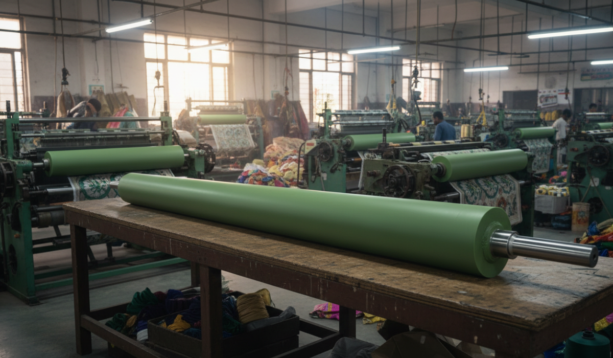 How a Teflon Roller Solves Heat, Wear & Sticking in Machines